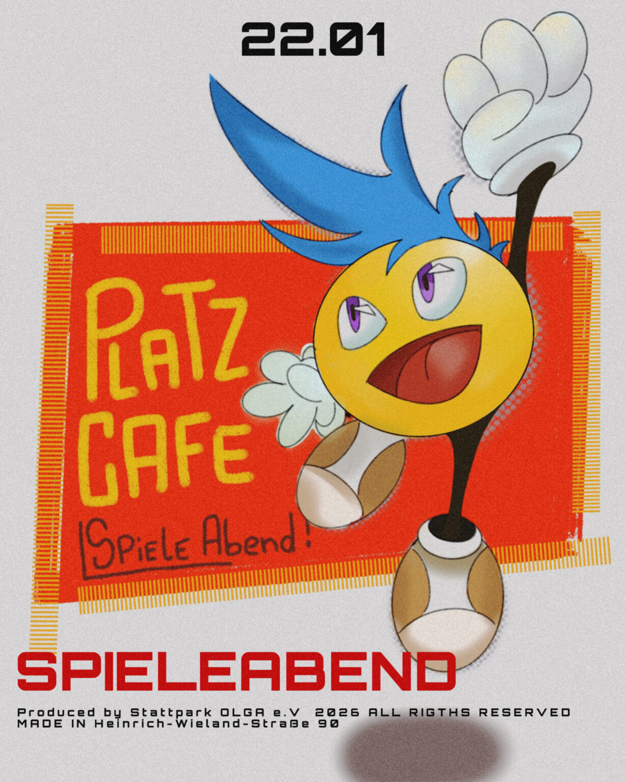 Olga Platzcafe - Spieleabend ab 20 Uhr - Kalinka